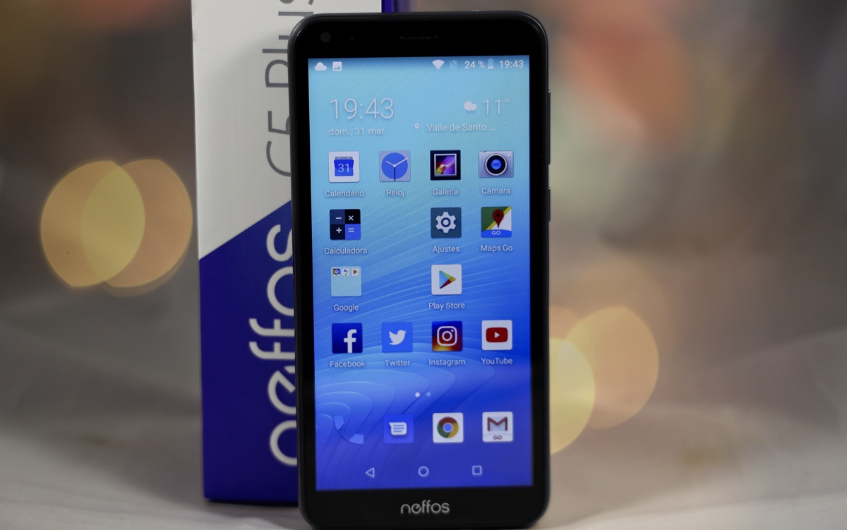 A very functional design has the TP-LINK Neffos C5 - iSoflite